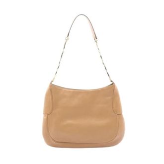 Ferragamo Pre-owned Leder Schultertasche - - Pre-owned - Damen - Braun - ONE SIZE