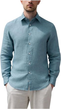 Xacus Homme, Chemises, Bleu, Taille: M Casual Chemises