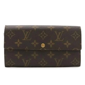 Louis Vuitton Portefeuille long Monogram Pre-owned (bi-pli) - Femme - Pre-owned - Brun - Taille: ONE Size