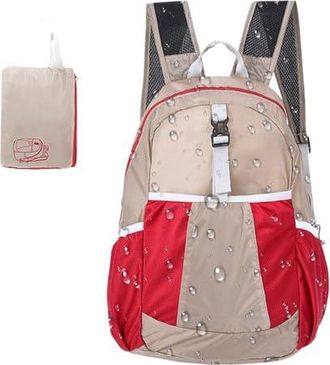 Generic Sac &agrave; dos de voyage pour femme - Sac &agrave; dos de randonn&eacute;e pliable - Sac &agrave; dos de rangement imperm&eacute;able avec design tendance pour lescalade, la randonn&eacute;e