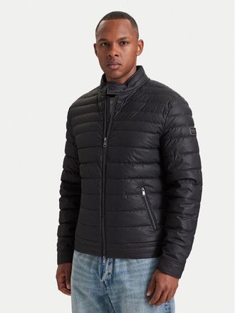 Guess &Uuml;bergangsjacke M6YL39 W2849 Schwarz Regular Fit