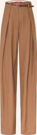 Max Mara Max Mara Studio Marlenehose Aere braun