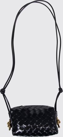 Bottega Veneta Loop Mini-Umh&auml;ngetasche aus schwarzem Intrecciato-Leder