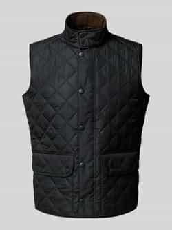 Barbour Regular Fit Steppweste mit Druckkn&ouml;pfen Modell LOWERDALE GILET