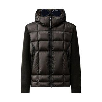 C.P. Company C.p. Company - Veste Hybride Laine Nylon - Homme - Vestes - Noir - Taille: M