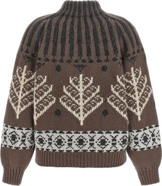 Brunello Cucinelli Nordic Heritage Sweater - Brown