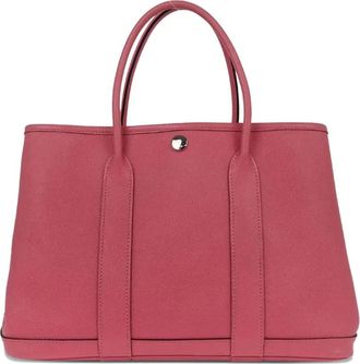 Herm&egrave;s sac &agrave; main Garden Party 30 TPM (2015) - Rose