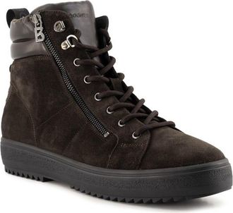 Bogner Herren Boots schwarz Veloursleder