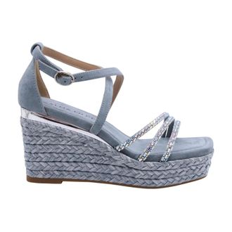 Alma En Pena Alma EN Pena, Femme, Chaussures, Bleu, Taille: 38 EU Bernagie Wedge Sandal