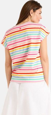 Lieblingsst&uuml;ck T-Shirt HeleneL mit V-Ausschnitt, &Auml;rmeldetails