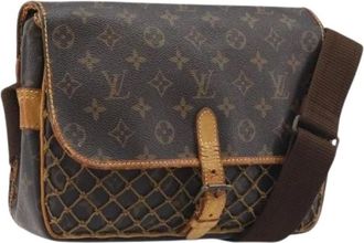 Louis Vuitton Sac bandouli&egrave;re Monogram Canvas doccasion - Femme - Pre-owned - Brun - Taille: ONE Size