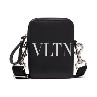 Valentino Garavani Homme, Sacs, Noir, Taille: ONE Size Petit sac messager Vltn