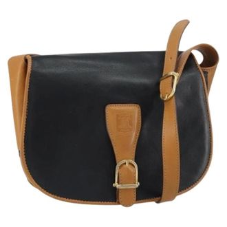 Celine Sac bandouli&egrave;re vintage en cuir Pre-owned - Femme - Pre-owned - Noir - Taille: ONE Size