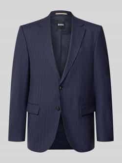 HUGO BOSS Regular Fit Anzug Sakko mit Schurwoll-Anteil Modell Jasper