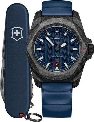 Victorinox by Swiss Army I.N.O.X. Automatik Herrenuhr Carbon Set 242022.1