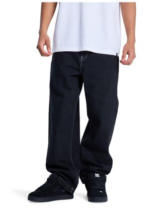 DC Baggy-Jeans in schwarzer T&ouml;nung