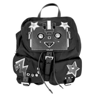 Prada Pre-owned Vintage Nylon Backpack - unisex - Pre-owned - Noir - Taille: ONE Size