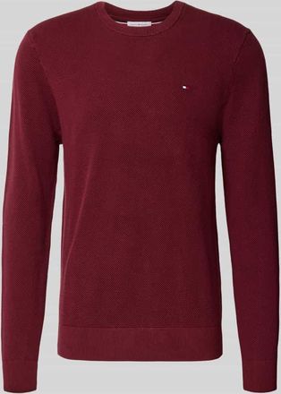 Tommy Hilfiger Regular Fit Pullover aus reiner Baumwolle