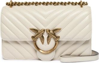 Pinko Pinko, Femme, Sacs, Blanc, Taille: ONE Size Sac bandouli&egrave;re