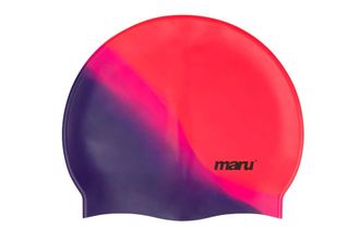 Maru Badekappen, Rot/Pink/Violett, Einheitsgr&ouml;&szlig;e