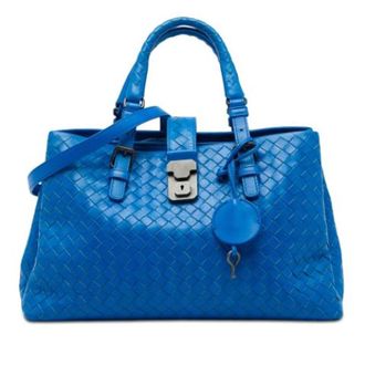 Bottega Veneta Pre-owned Petit Sac Roma - Femme - Pre-owned - Bleu - Taille: ONE Size