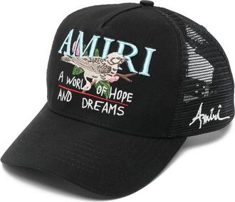 Amiri Embroidered Mesh Hat