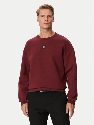 HUGO BOSS Sweatshirt Dettil 50533689 Dunkelrot Relaxed Fit