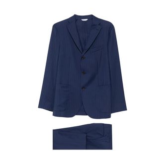 Boglioli Herren, Anz&uuml;ge, Blau, MGr&ouml;&szlig;e