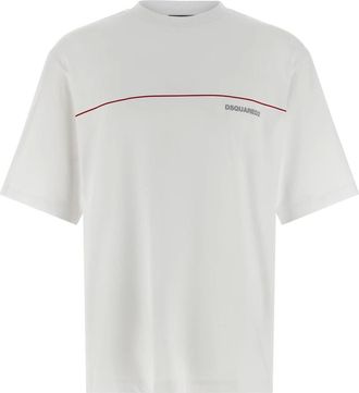 Dsquared2 Homme, Tops, Blanc, Taille: XL T-Chemises