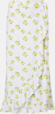 Melissa Odabash Jupe portefeuille &agrave; imprim&eacute;