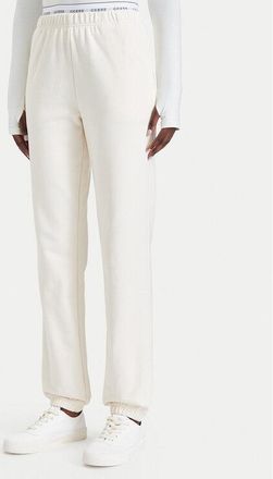 Guess Jogginghose O5RB01 KCO31 Creme Regular Fit