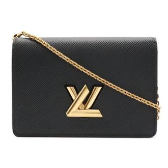 Louis Vuitton Pre-owned Twist Epi 2way Chain Wallet - - Pre-owned - Damen - Schwarzk - ONE SIZE