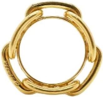 Herm&egrave;s Pre-owned Regate Scarf Ring - Femme - Pre-owned - Jaune - Taille: ONE Size