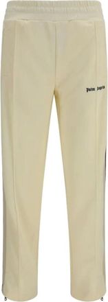 Palm Angels Homme, Pantalons, Blanc, Taille: S Classic Logo Track Pants