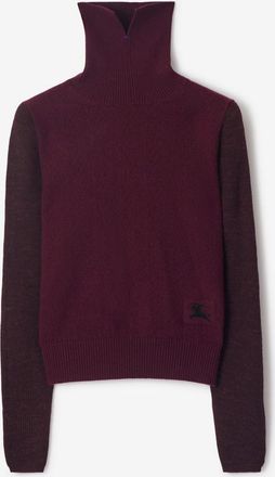 Burberry Pull en laine m&eacute;lang&eacute;e, Size: S