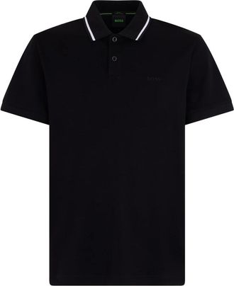 HUGO BOSS Homme, Tops, Noir, Taille: L Paddy Polo Coupe Slim
