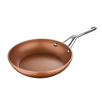 San Ignacio SAN Ignacio Origin - 16 cm Pfanne - Hergestellt in geschmiedetem Aluminium - Whitford Interieur - Au&szlig;enhitze -resistenter Farbe in Kupfer - Induktions