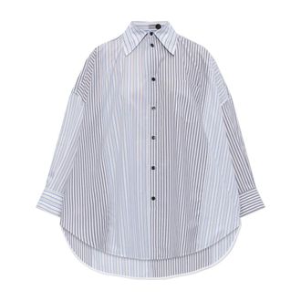 Marni Hemd mit Streifenmuster - - Blouses & Shirts - Damen - Grau - S