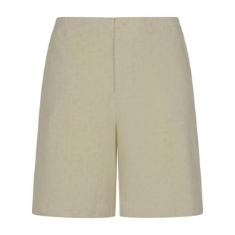 Off-white Homme, Shorts, Beige, Taille: M Short de bowling en terry