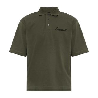 Dsquared2 Signature Polo - - Tops - Herren - Gr&uuml;n - S