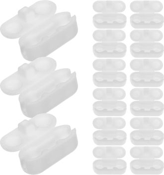 BESPORTBLE 150 St&uuml;ck Kunststoff Kettenverbinder f&uuml;r Rollos Perlenkettenverbinder f&uuml;r Vertikaljalousien Ersatzclips f&uuml;r Kurze Rollo Schn&uuml;re Vielseitig und Langleb