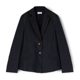 Motivi Einknopf-Denim-Blazerjacke - - Jackets - Damen - Blau - XS
