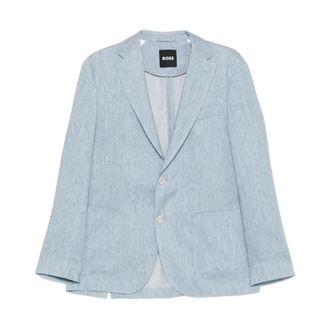 HUGO BOSS C-Hanry-262 Blazer deux boutons - Homme - Vestes - Bleu - Taille: XL