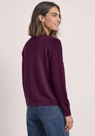 Street One Cardigan aus softem Materialmix