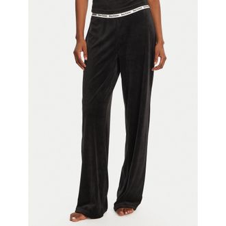 Juicy Couture Pyjamahose Vicky JCLAS125504 Schwarz Flare Fit