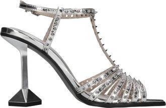 Ash Ash, Femme, Chaussures, Gris, Taille: 37 EU Sandales &agrave; Talons Hauts