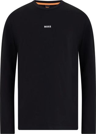 HUGO BOSS Homme, Tops, Noir, Taille: L T-shirt &agrave; manches longues