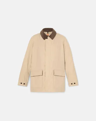 Timberland Wasserdichte Wenham Barn-Jacke f&uuml;r Herren in Beige, Herren, Beige, Gr&ouml;&szlig;e