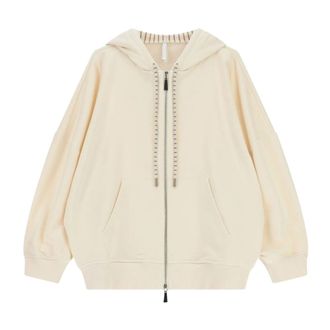 Imperial Felpa - - Sweatshirts & Hoodies - Damen - Wei&szlig; - XS