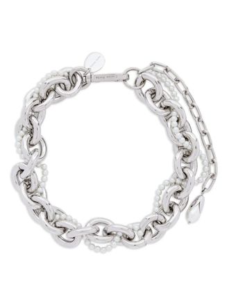 Simone Rocha collier ras-de-cou en chaîne - Argent